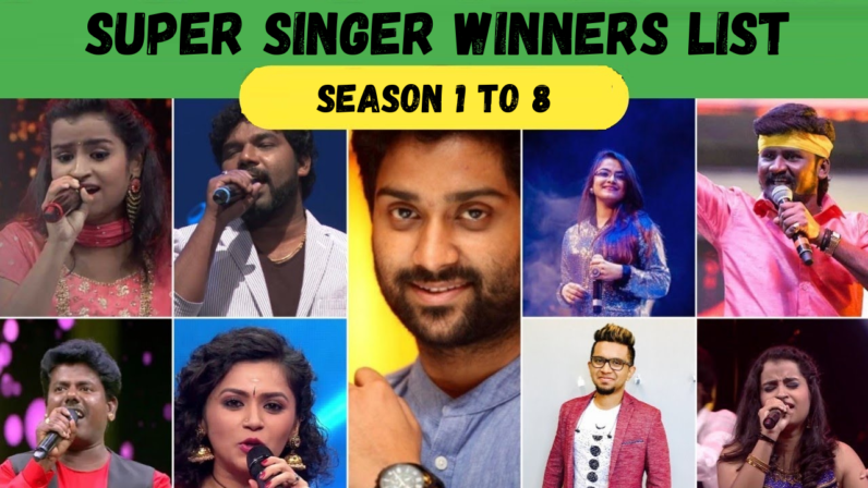 Singing Super Singer Winners List | Winners Of Airtel Super Singer